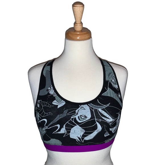 Disney | Intimates & Sleepwear | Disney Villains Sports Cotton Bra ...